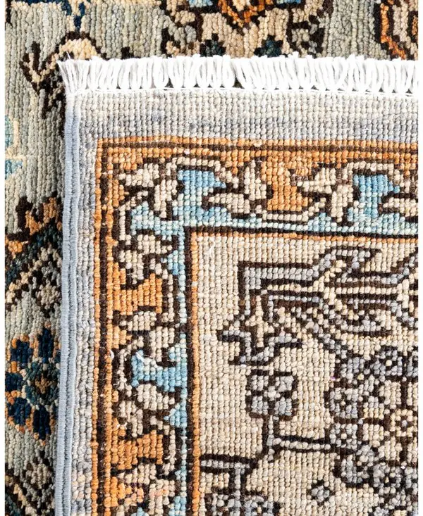 Bloomingdale'S Serapi M1992 Area Rug, 6'2 X 8'11 - Gray