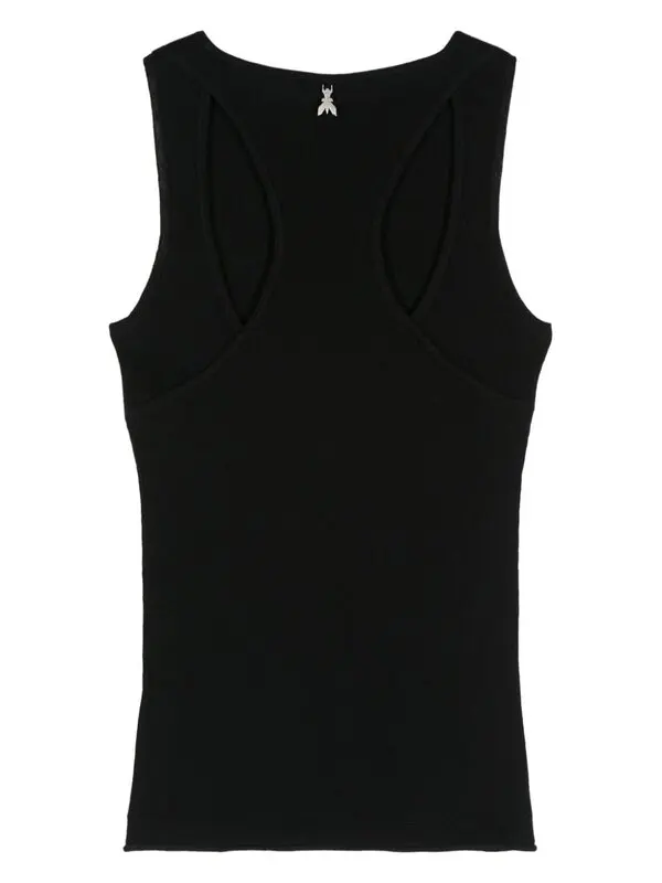 Patrizia Pepe Fine-ribbed Wool Tank Top