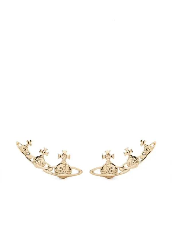 VIVIENNE WESTWOOD Candy Ear Climber Earrings - Gold