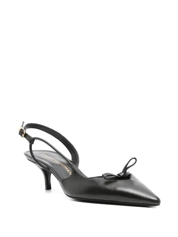STUART WEITZMAN Tully Slingback Pumps - Black