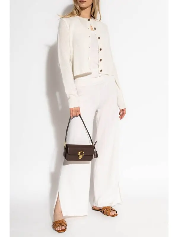 LISA YANG Ina Ribbed Top - White