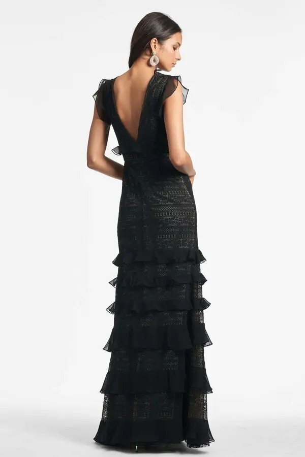 Sachin & Babi Serafina Gown