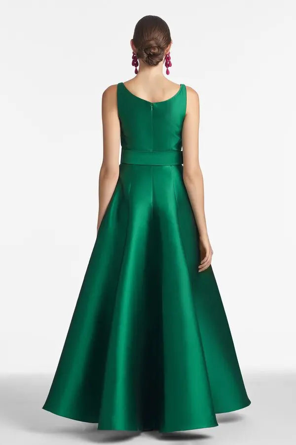 Sachin & Babi Kruse Gown - Emerald