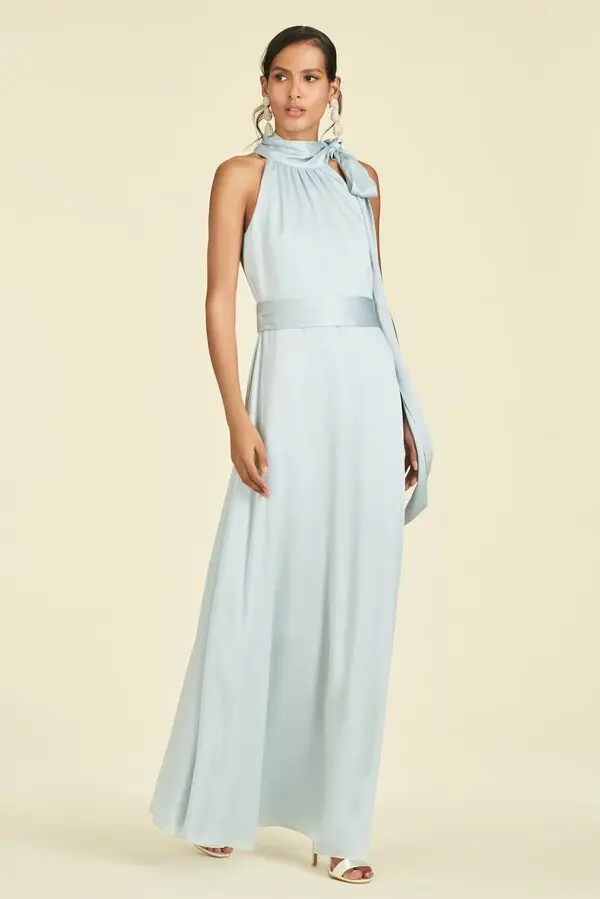 Sachin & Babi Kayla Maxi Gown - Ice Blue