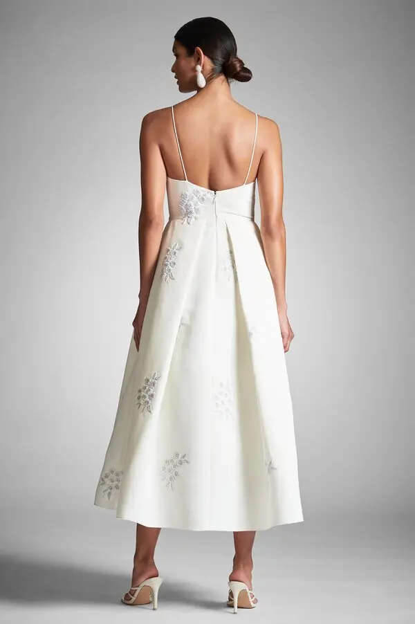 Sachin & Babi Audra Embroidered Dress - Ivory