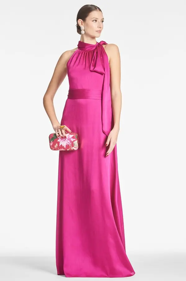 Sachin & Babi Kayla Gown - Dragonfruit