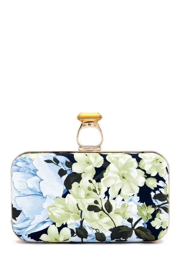 Sachin & Babi On The Rocks Printed Clutch - Garden Club