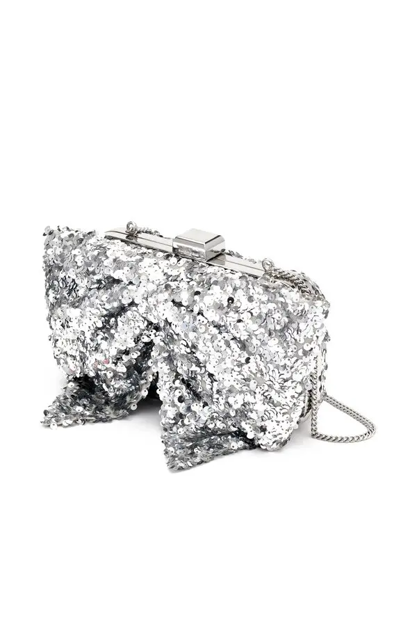 Sachin & Babi Cupid’s Convertible Clutch - Silver