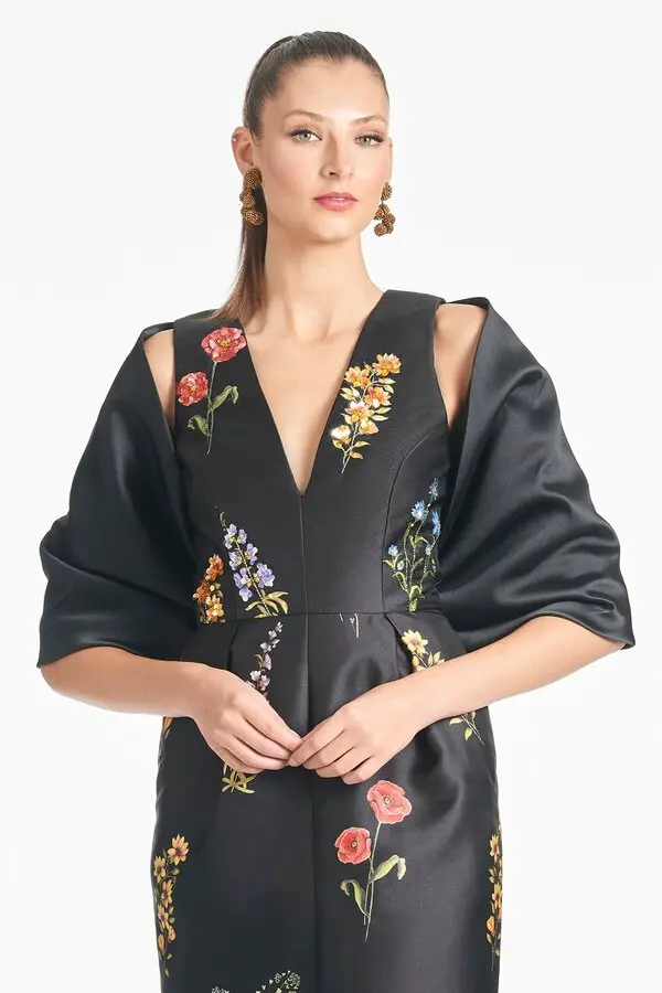 Sachin & Babi Mikado Shawl - Black