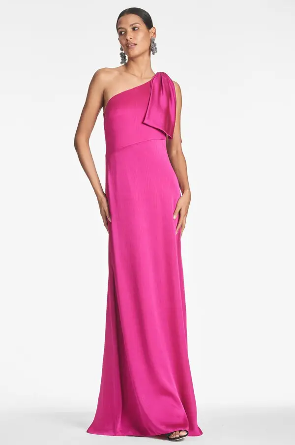 Sachin & Babi Chelsea Gown - Dragonfruit
