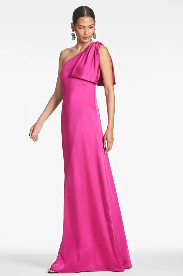 Sachin & Babi Chelsea Gown - Dragonfruit