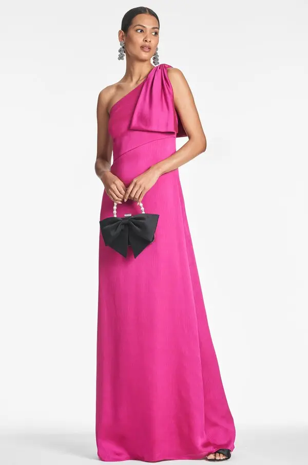 Sachin & Babi Chelsea Gown - Dragonfruit