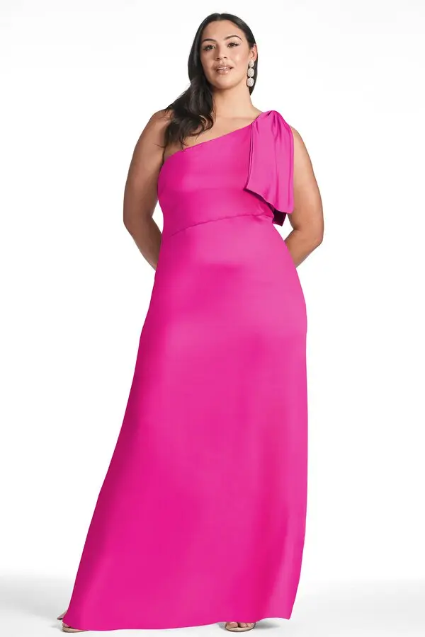 Sachin & Babi Chelsea Gown - Dragonfruit
