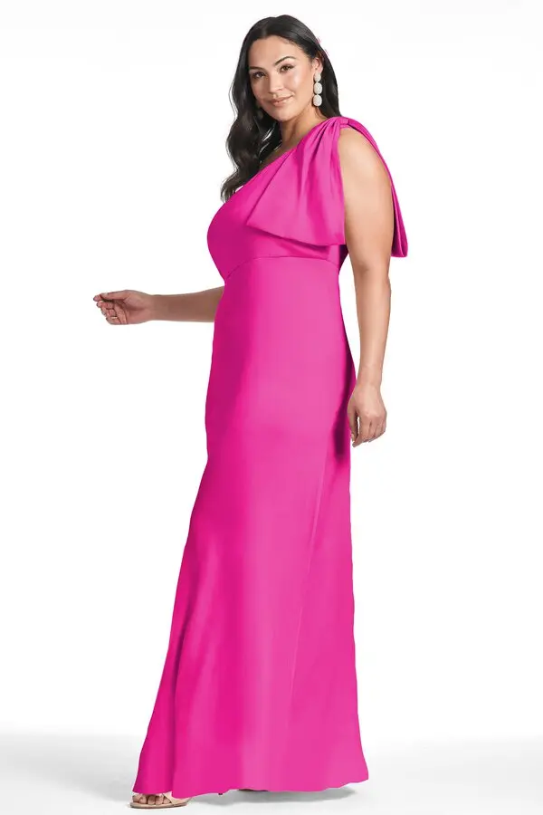 Sachin & Babi Chelsea Gown - Dragonfruit