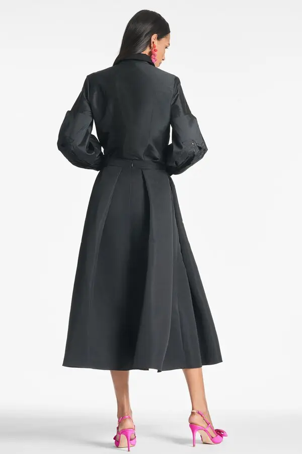 Sachin & Babi Leighton Faille Tea-length Skirt