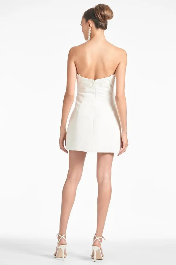 Sachin & Babi Alanna Embroidered Mini Dress
