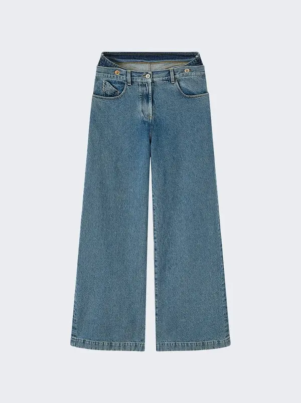Attico Denim Long Pants