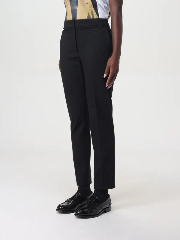 Max Mara Tailored Straight Leg Trousers - Black