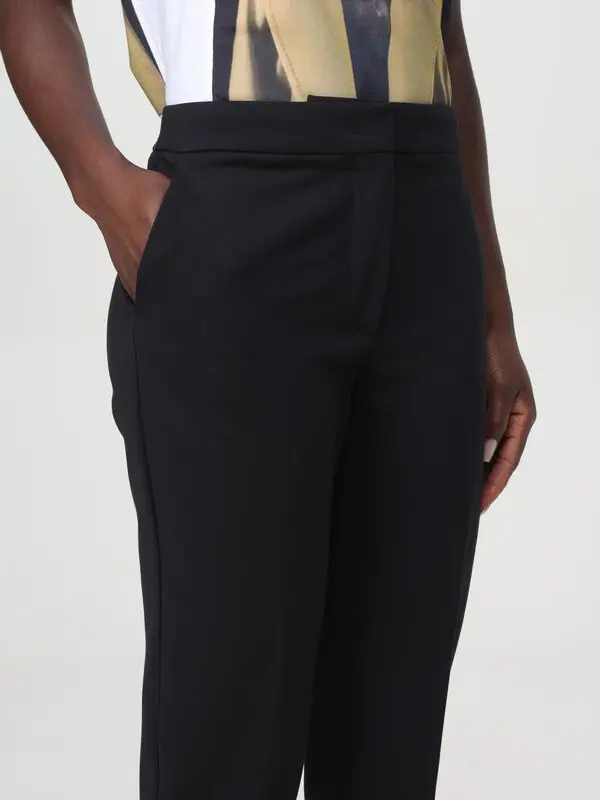 Max Mara Tailored Straight Leg Trousers - Black