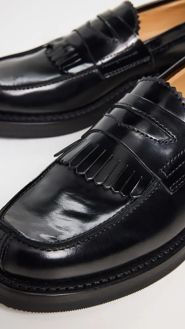 Our Legacy Leather Loafers