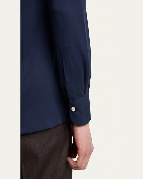 Kiton Nerano Cotton Stretch Sport Shirt