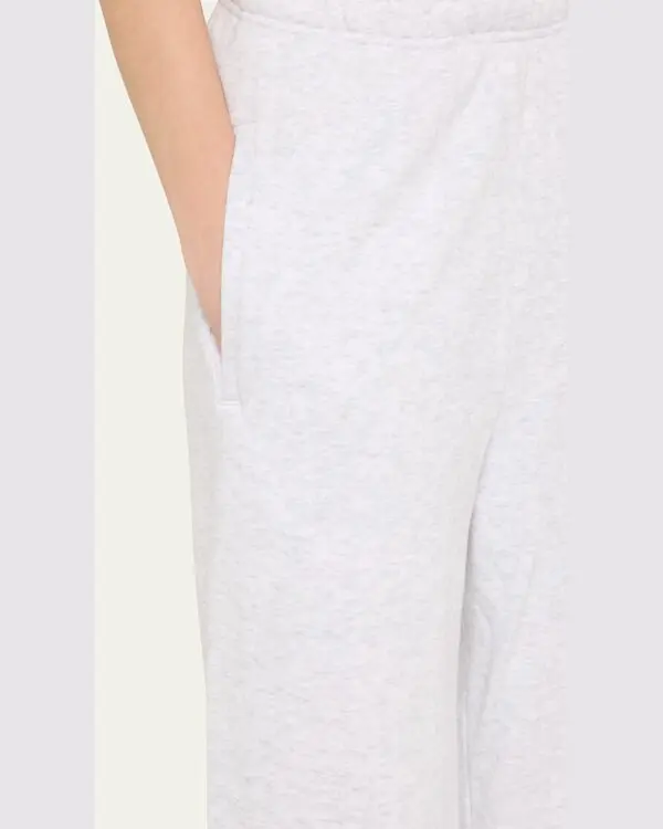 SKIMS Cotton Fleece Classic Joggers - Light Heather Grey
