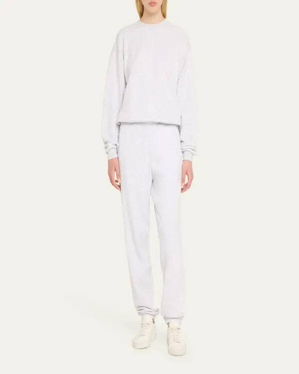 SKIMS Cotton Fleece Classic Joggers - Light Heather Grey