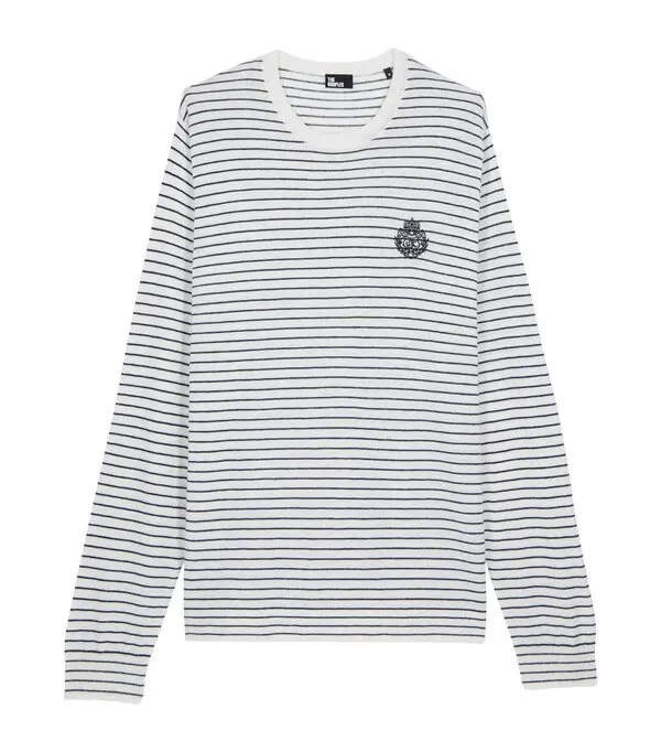 The Kooples Wool-cashmere Striped Sweater