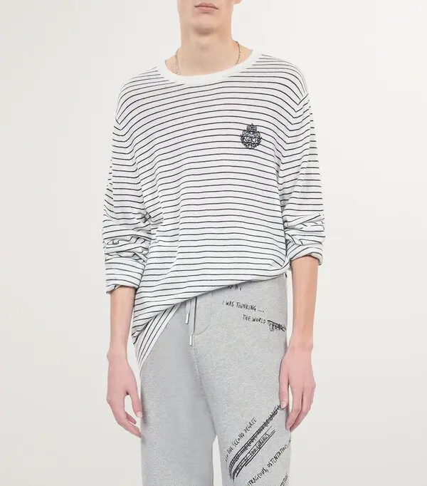 The Kooples Wool-cashmere Striped Sweater