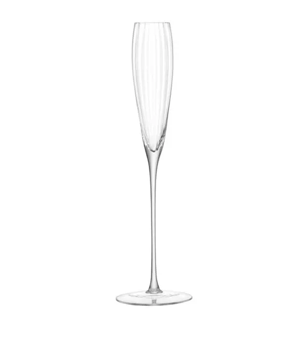 LSA INTERNATIONAL Set Of 2 Aurelia Flute Glasses - Clear