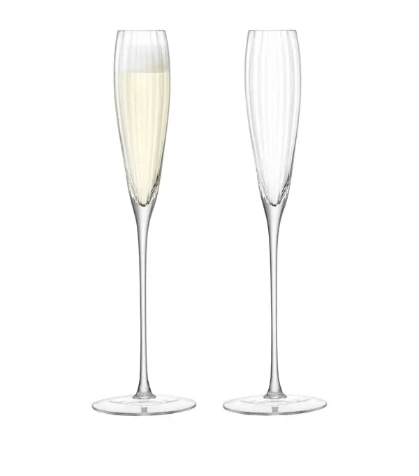 LSA INTERNATIONAL Aurelia Flute Glasses