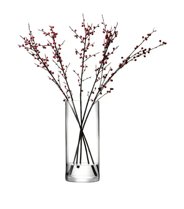 LSA INTERNATIONAL Tall Glass Column Vase - Clear