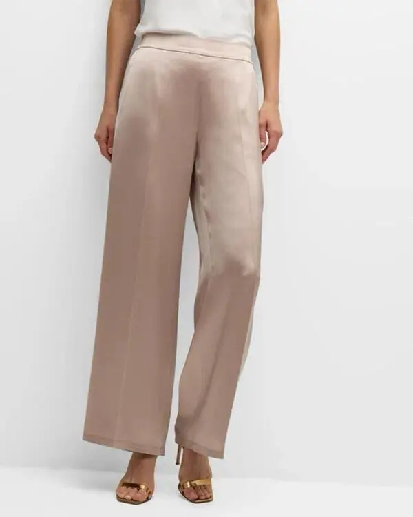 Elie Tahari The Ashlynn Mid-rise Straight-leg Pants