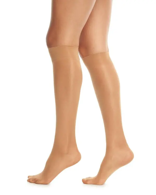 Wolford Satin Touch Knee-highs - Gobi