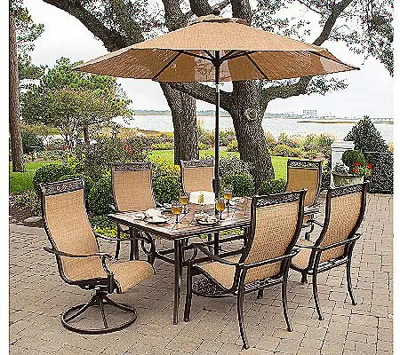 HANOVER Monaco 9' Tilting Umbrella