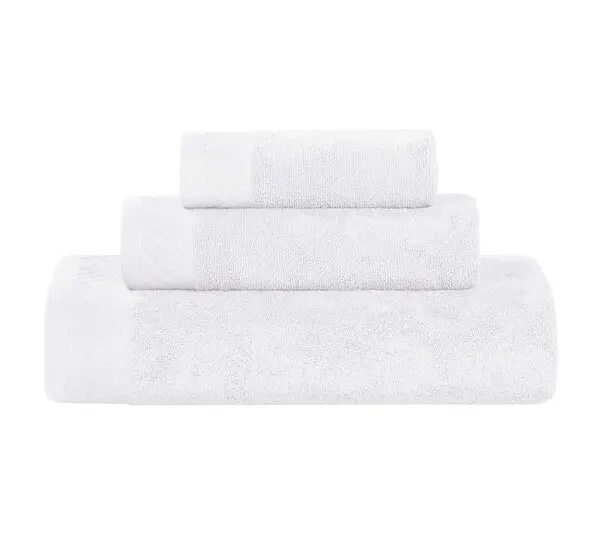 SUPERIOR Egyptian Cotton Solid 3-piece Towel Se T