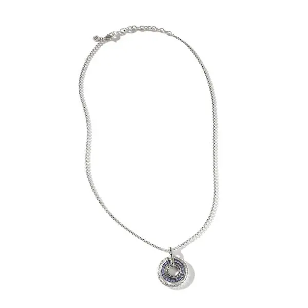 John Hardy Palu Pendant Necklace - Blue Sapphire