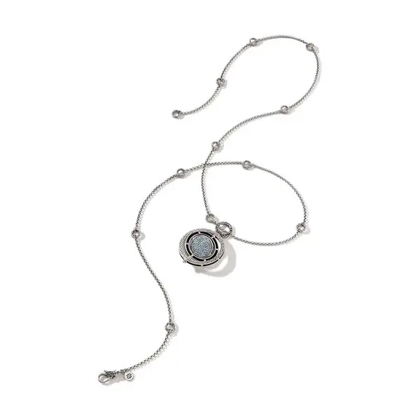 John Hardy Moon Door Necklace Pav