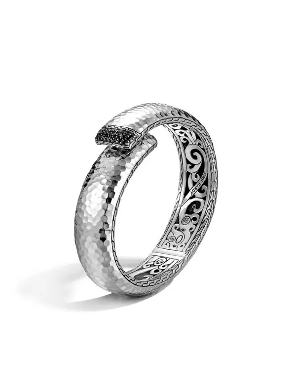 John Hardy Classic Chain Hammered Kick Cuff