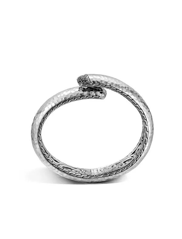 John Hardy Classic Chain Hammered Kick Cuff