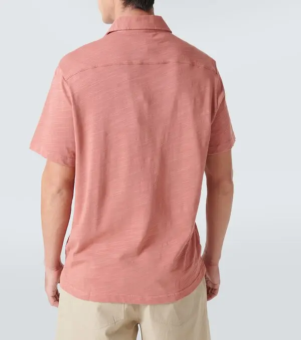 Frescobol Carioca Russo Cotton Shirt - Orange