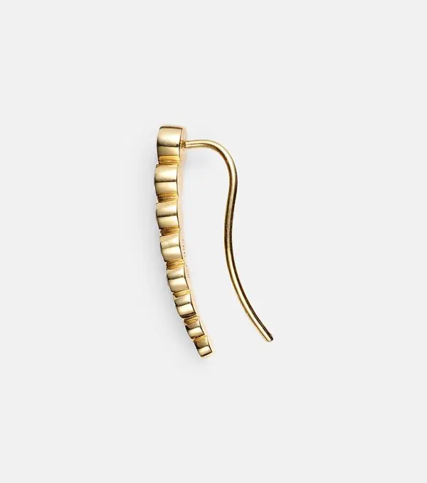 Sophie Bille Brahe Croissant De Lune Single Earring