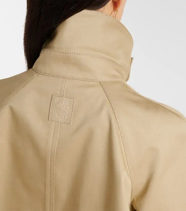 Loewe Trapeze Cotton-blend Jacket