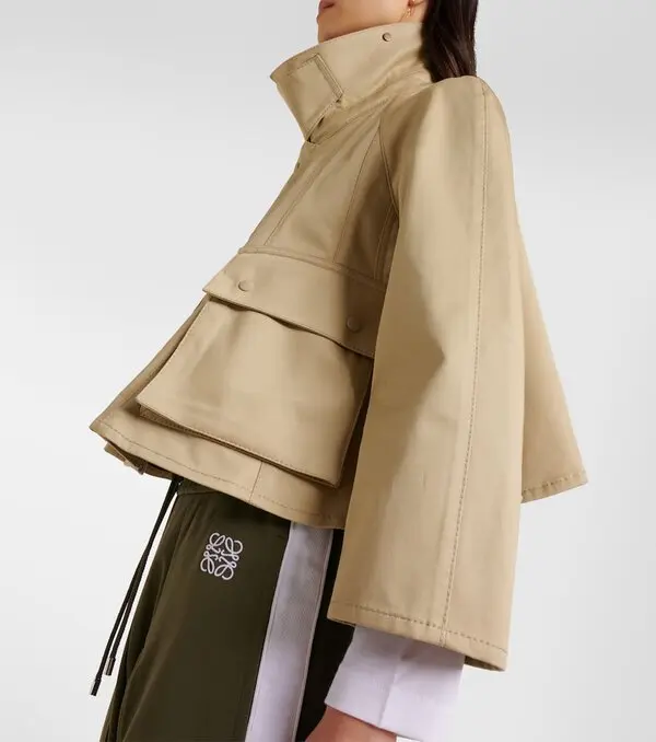 Loewe Trapeze Cotton-blend Jacket