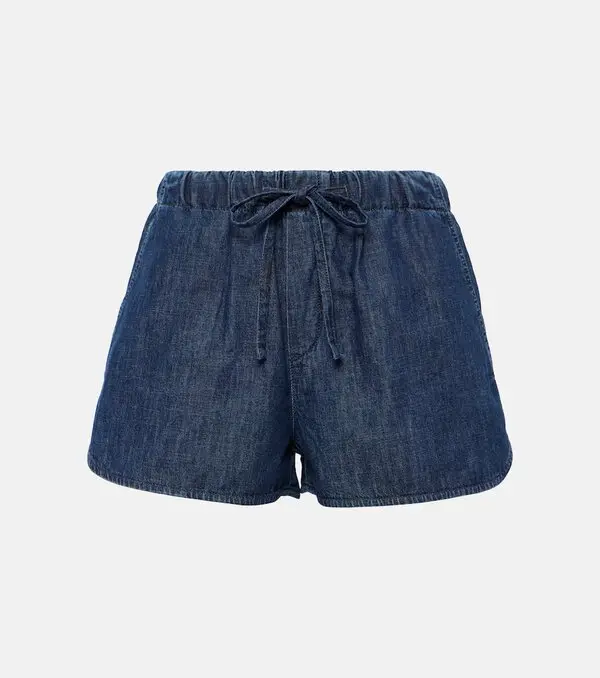 Valentino Garavani Vgold Denim Shorts