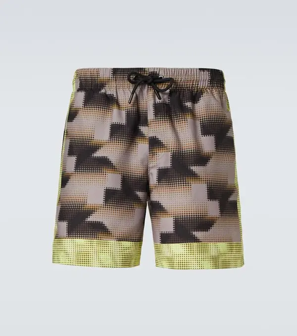 Dries Van Noten Printed Swim Trunks - Multicoloured