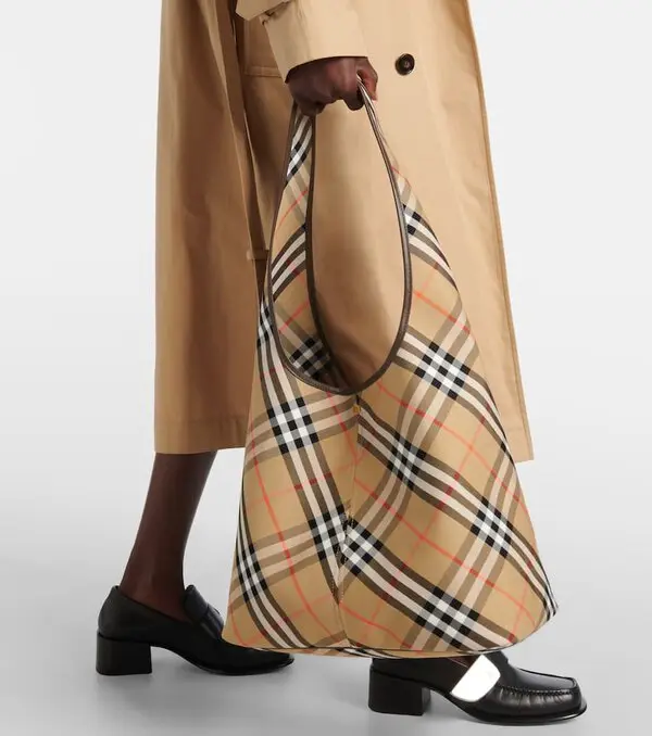 Burberry Small Canvas Tote Bag