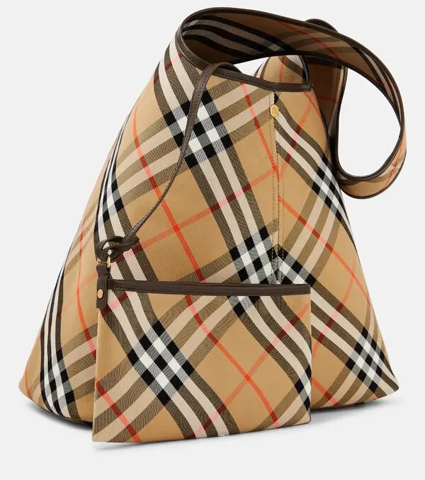 Burberry Small Canvas Tote Bag