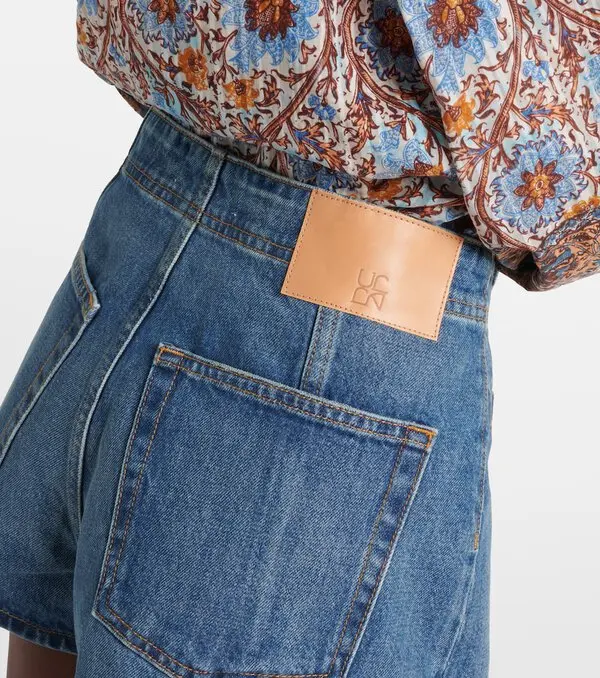 Ulla Johnson Camille Denim Shorts