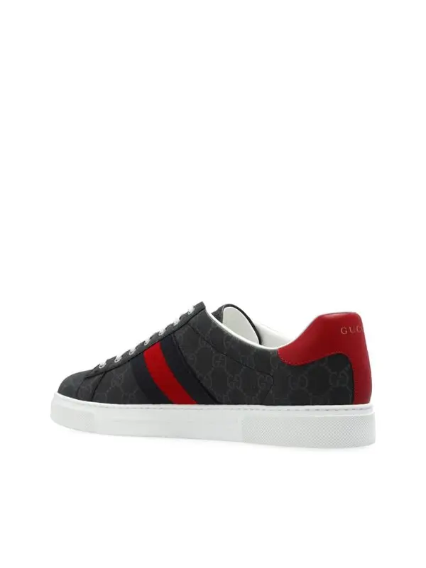 Gucci Ace Logo Web-stripe Sneakers